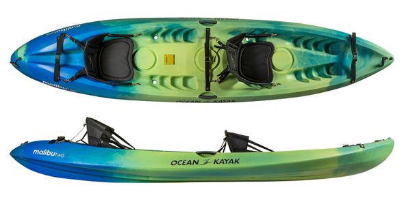 Ocean Kayak Malibu 2 Tandem Sit On Top Kayaks